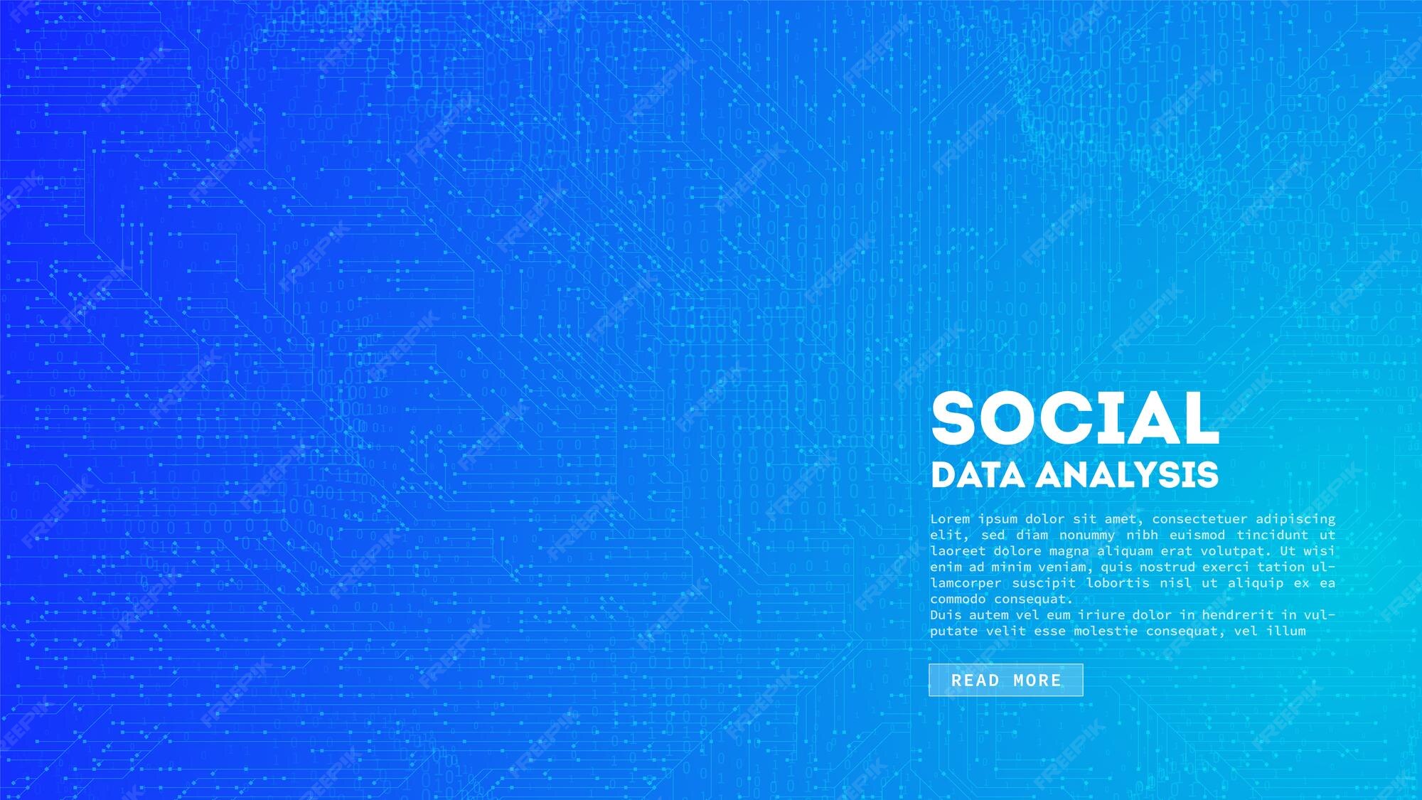 Premium Vector Big Data Cloud Computing Blockchain Visualiztion Social Network Information