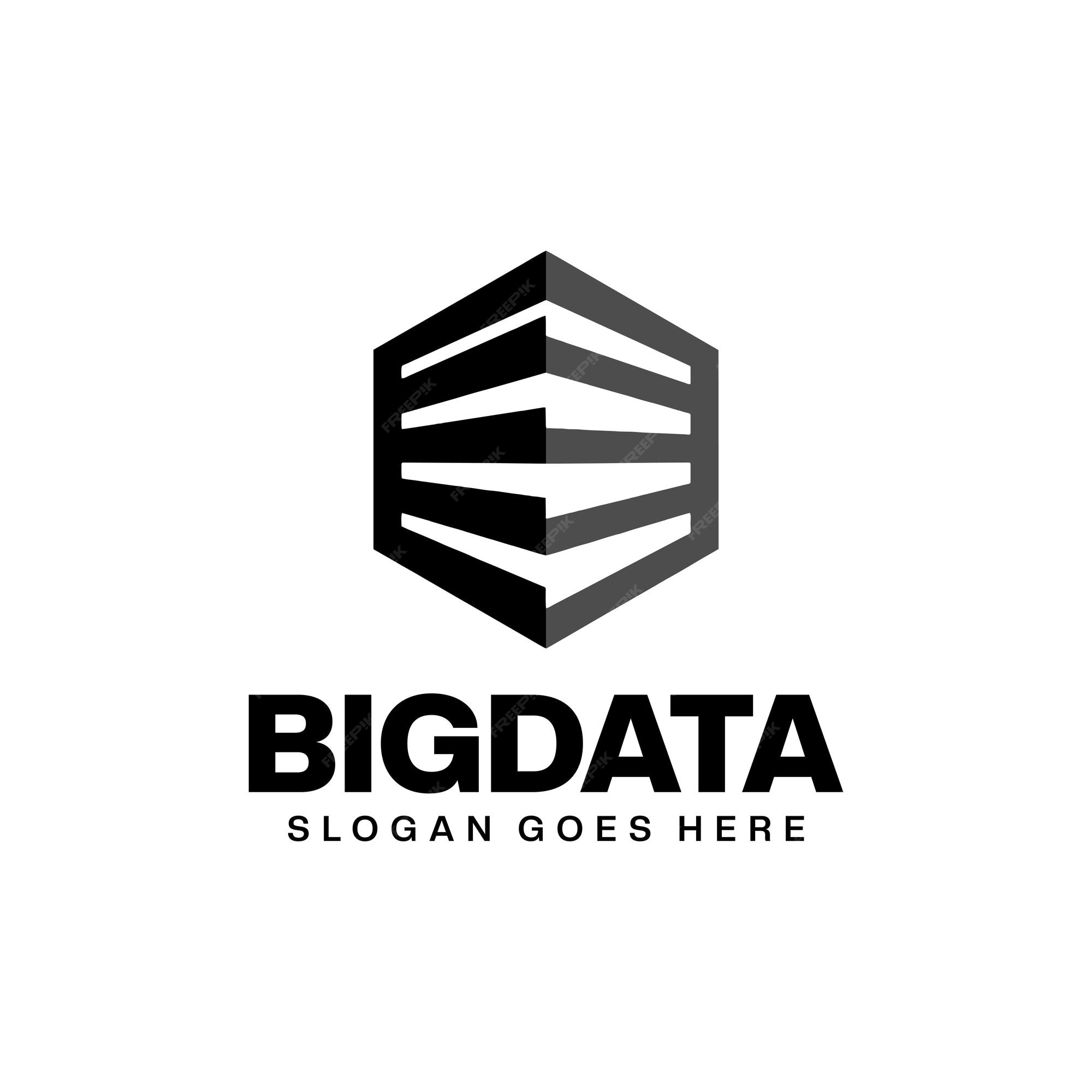 Premium Vector | Big data logo concept. Premium Vector | Big data logo concept.