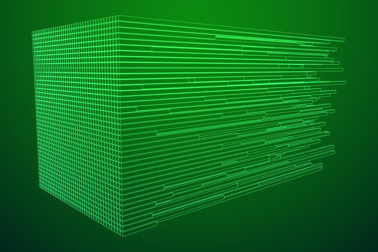 Premium Vector | Big data visualization machine learning algorithms ...