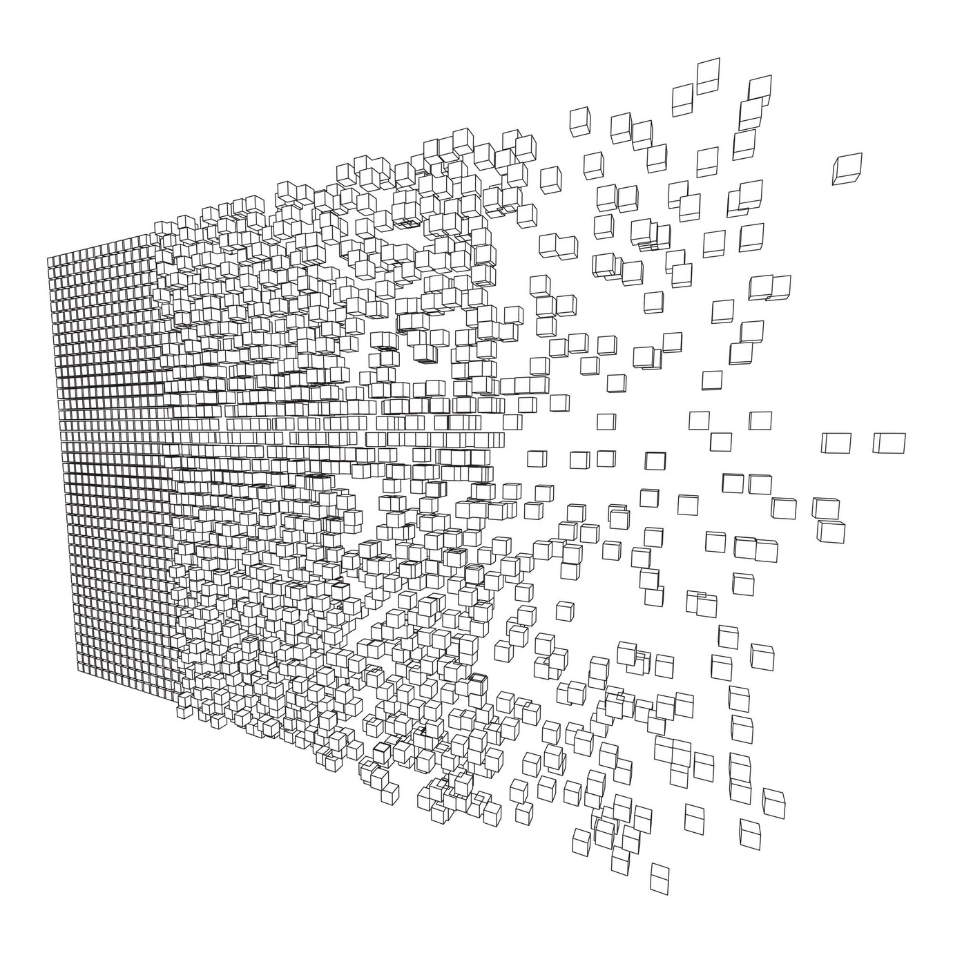 Premium Vector | Big data visualization Machine learning algorithms Analysis of information ...