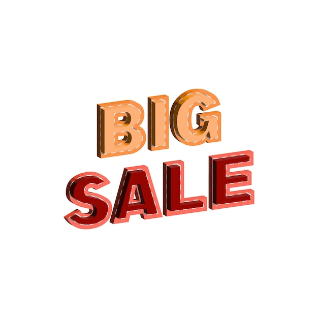 Premium Vector | Big sale creative design phrases vector Premium Vector | Big sale creative design phrases vector