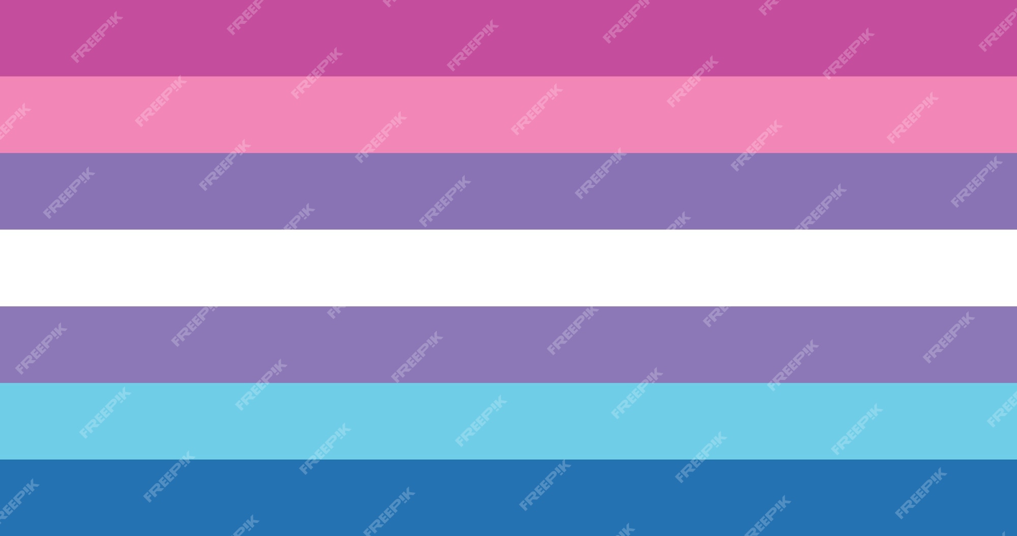Premium Vector Bigender Lgbt Pride Flag Vector Image