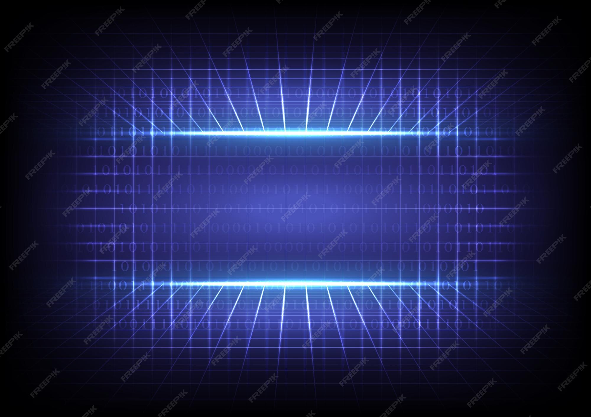 Premium Vector | Binary code Abstract Computer matrix background ...