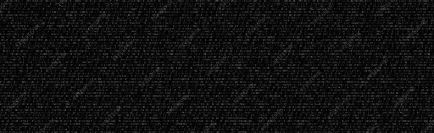 Premium Vector Binary Code Black And White Background With Two Binary