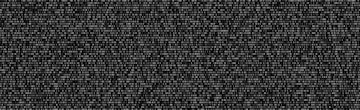 Premium Vector | Binary code black and white background with two binary ...
