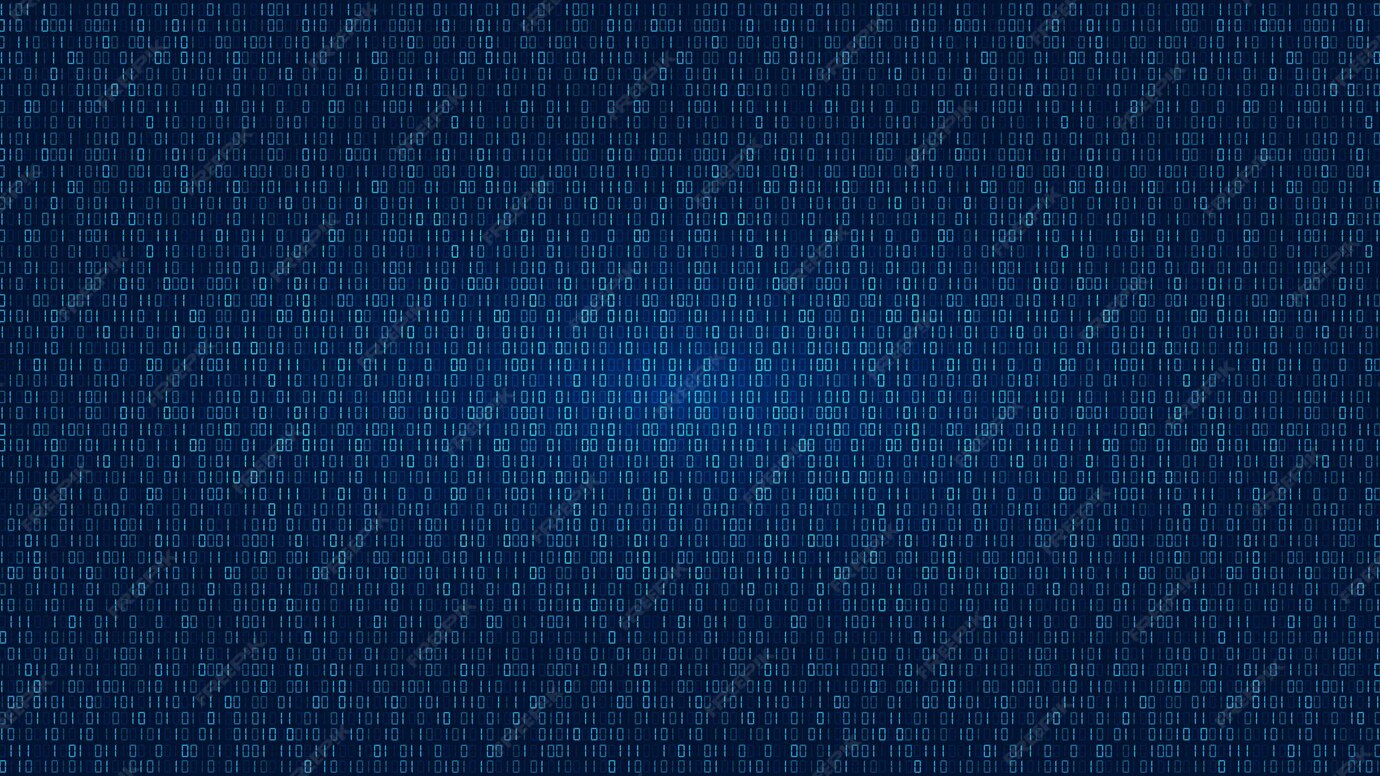 Premium Vector | Binary code Computer data background Number matrix hack Cyber security screen ...
