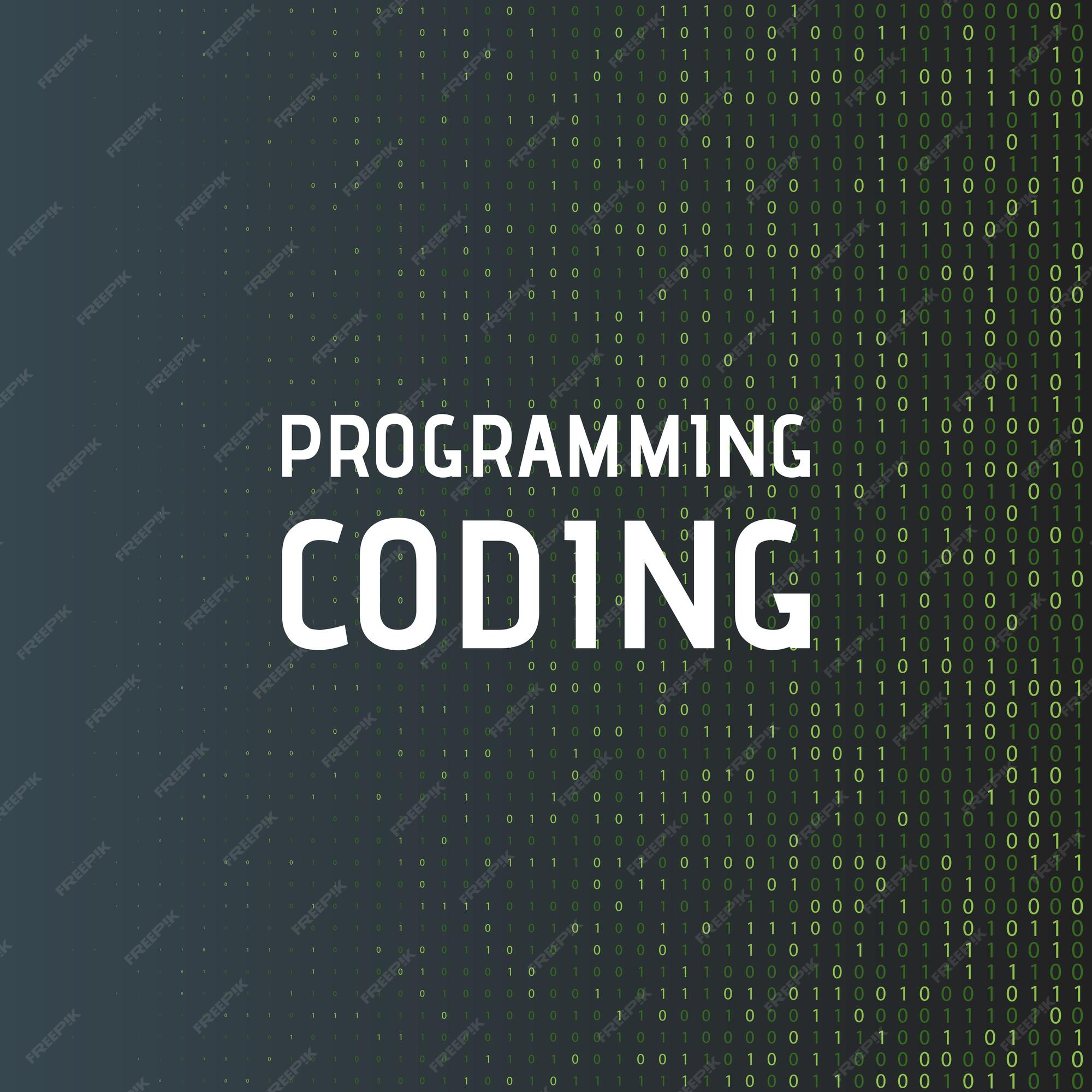 Premium Vector | Binary code halftone background. zero and one abstract symbols. coding ...