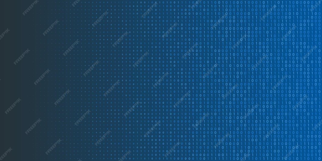 Premium Vector Binary Code Halftone Background Zero And One Abstract Symbols Coding