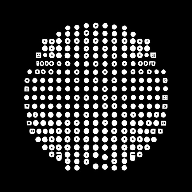 Premium Vector | Binary Code Minimalist and Flat Logo Vector illustration Premium Vector | Binary Code Minimalist and Flat Logo Vector illustration