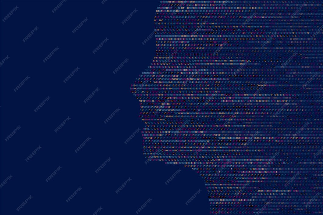 Premium Vector | Binary code numbers of the computer matrix Concept of coding hacker Vector ...