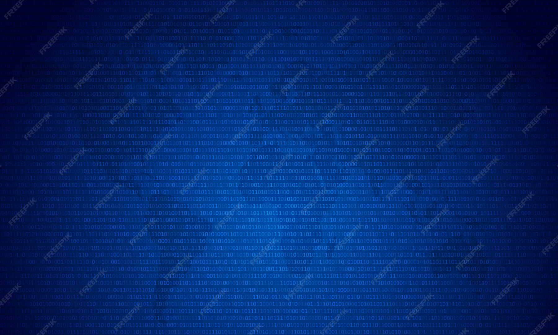 Premium Vector Binary Code With Two Binary Digits 0 And 1 On Blue Map Background Algorithm