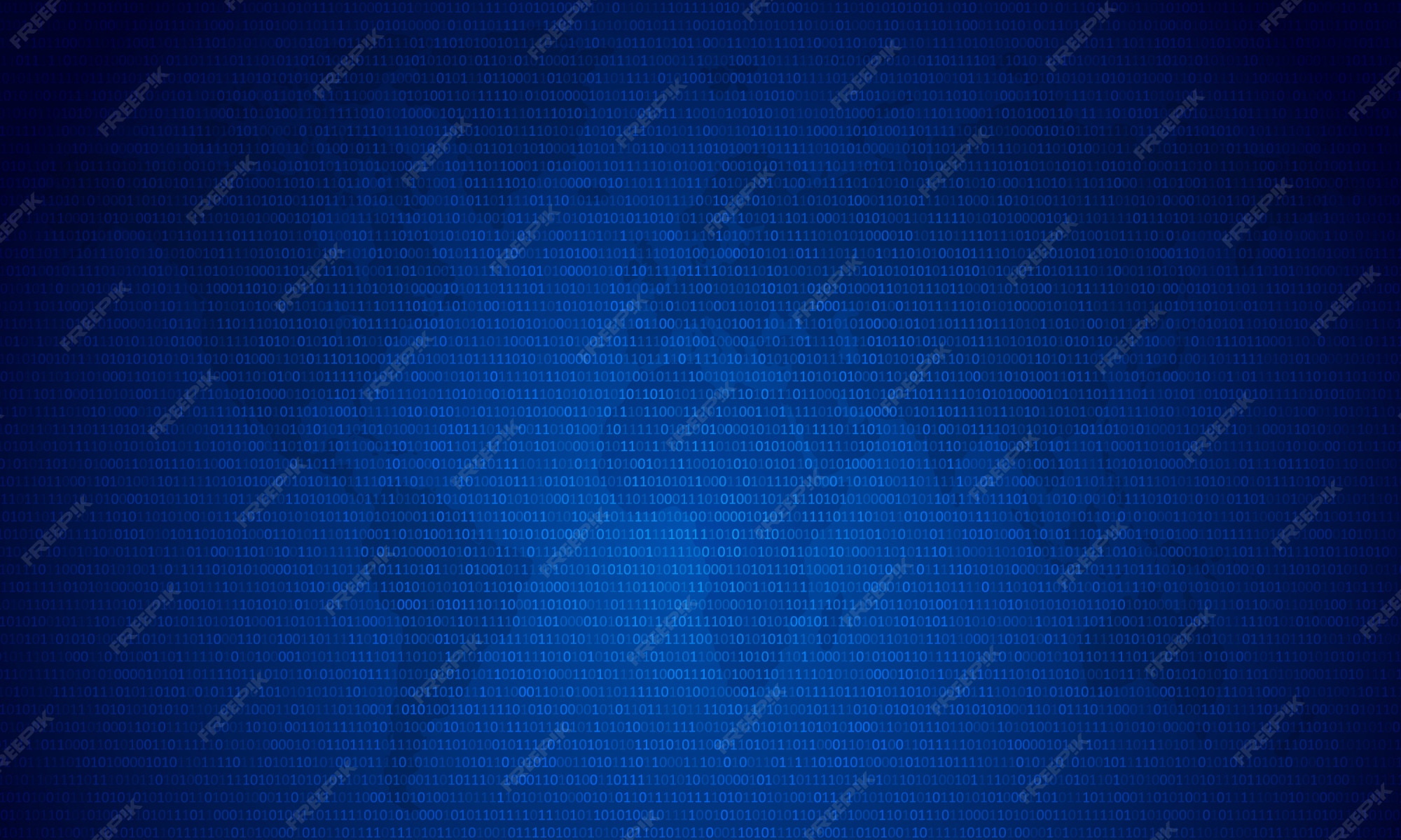 Premium Vector Binary Code With Two Binary Digits 0 And 1 On Blue Map Background Algorithm