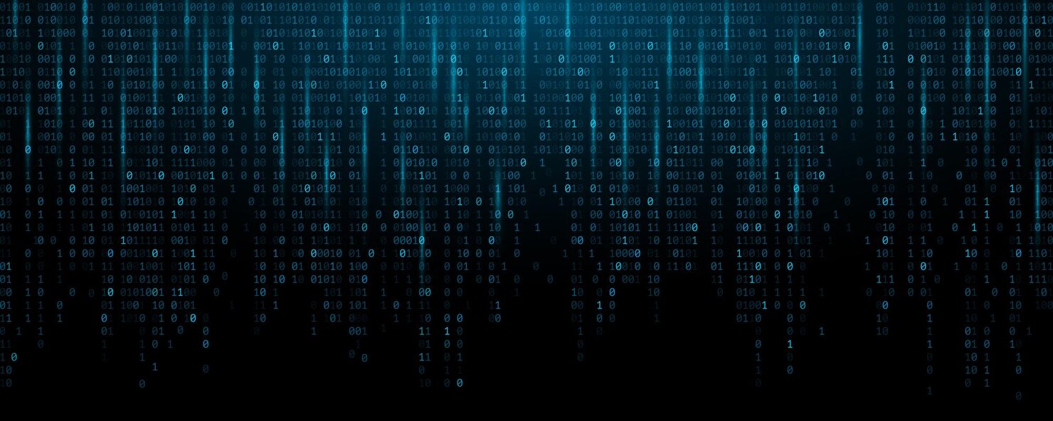 Premium Vector Binary Data Software Programming Code Background Random 0 And 1 Numbers Of