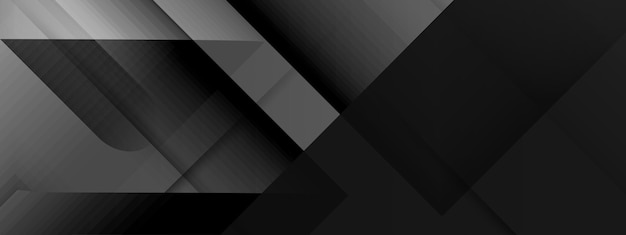 Premium Vector Black Abstract Geometry Design Pattern Background Vector