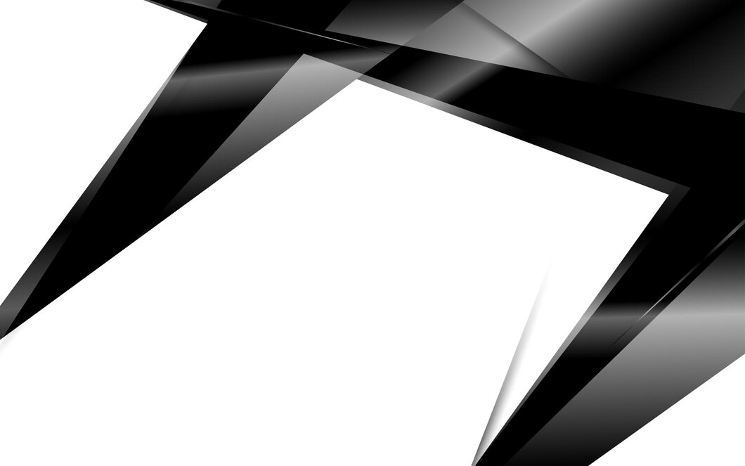 Premium Vector Black Abstract Geometry Design Pattern Background