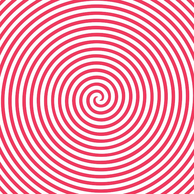 黒と白の催眠術の背景。 プレミアムベクター