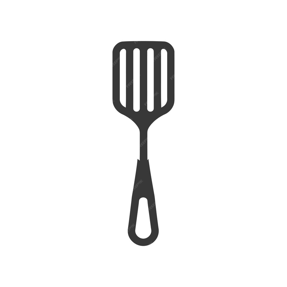 Black and White Icon of a Kitchen Spatula | Premium AI-generated vector Black and White Icon of a Kitchen Spatula | Premium AI-generated vector