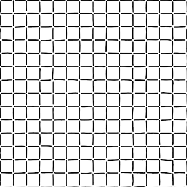 Premium Vector | Black and white squares seamless pattern hand draw ... Premium Vector | Black and white squares seamless pattern hand draw ...