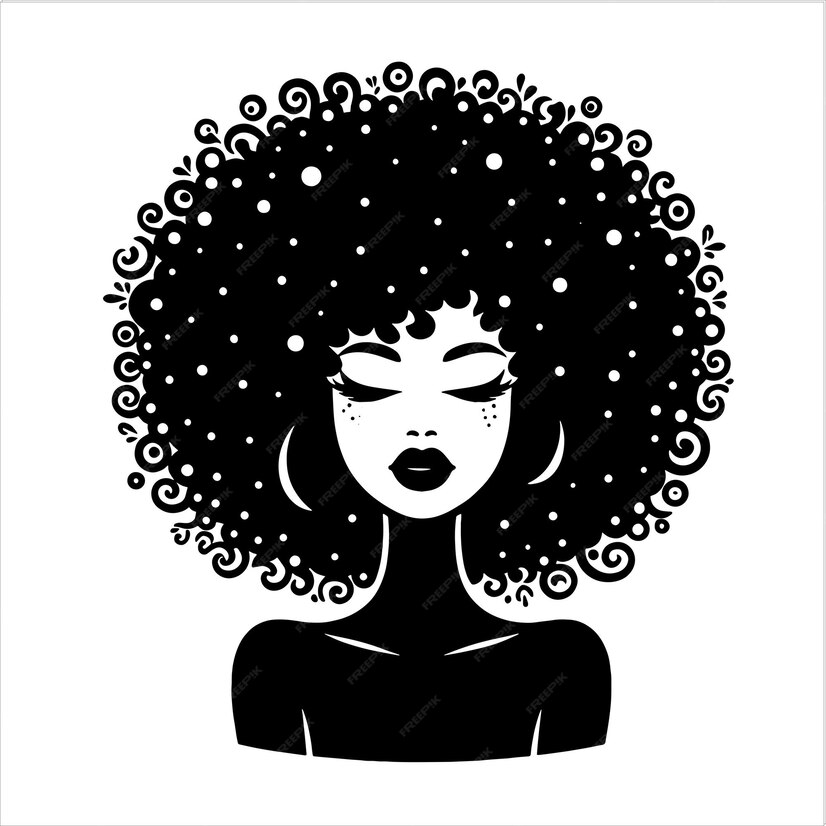 Premium Vector Black Woman Svg Afro Woman Svg Black Girl Svg Afro