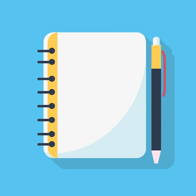 Blank notepad and pen ready to write on | Premium AI-generated vector Blank notepad and pen ready to write on | Premium AI-generated vector