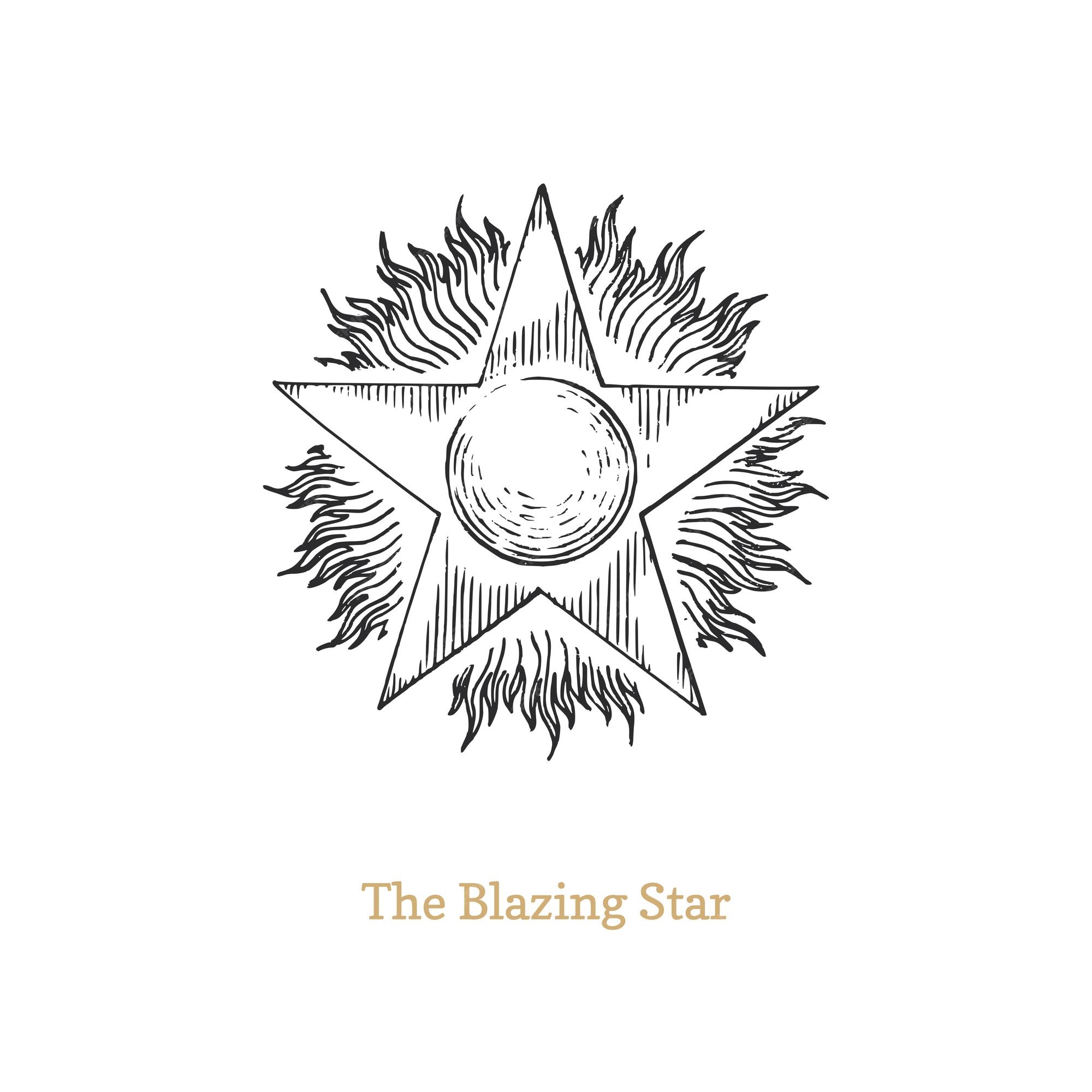 Premium Vector | The blazing star drawing in vector masonic sign Premium Vector | The blazing star drawing in vector masonic sign