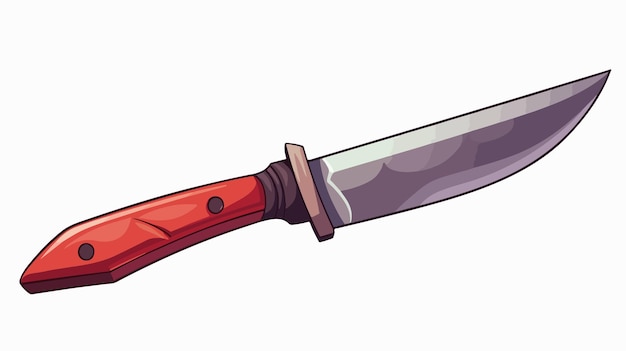 Bloodied Cartoon Knife Vector Illustration | Premium AI-generated vector Bloodied Cartoon Knife Vector Illustration | Premium AI-generated vector