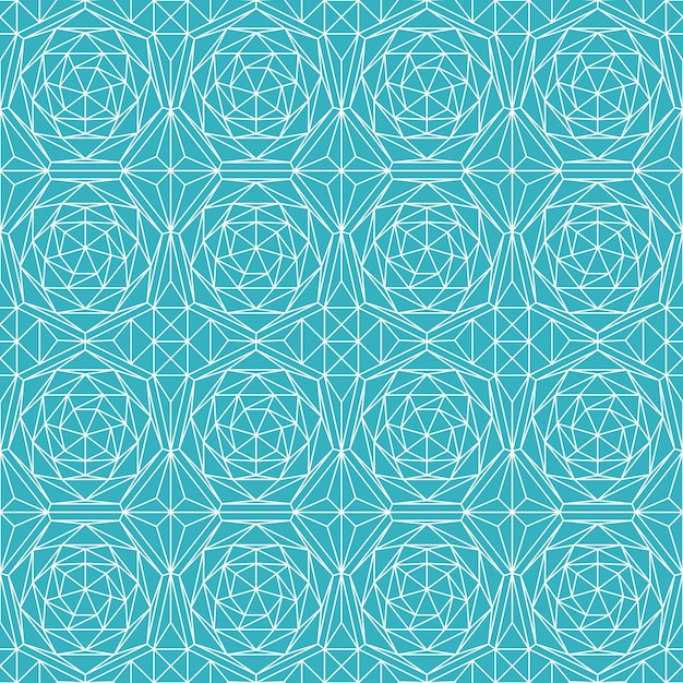 Premium Vector | Blue diamond seamless pattern Premium Vector | Blue diamond seamless pattern