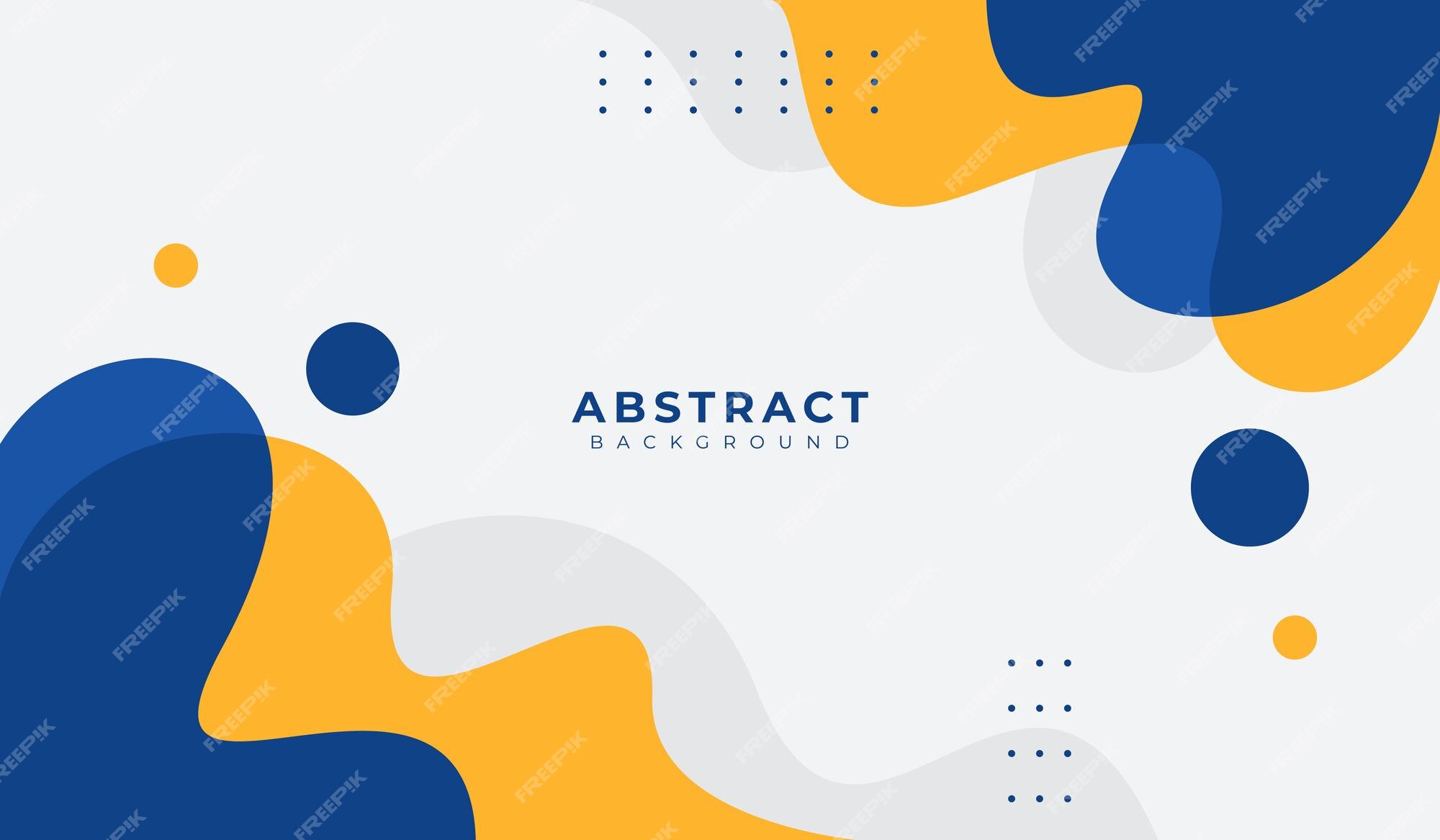 Premium Vector | Blue and yellow abstract geometric background vector ... Premium Vector | Blue and yellow abstract geometric background vector ...