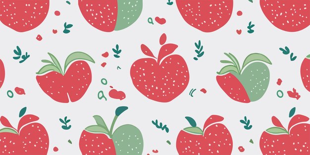 Premium Vector | Bold and geometric apple patterns with striking ... Premium Vector | Bold and geometric apple patterns with striking ...