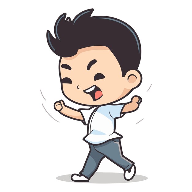 Boy running Cute Cartoon Vector IllustrationAAA | Premium AI-generated ... Boy running Cute Cartoon Vector IllustrationAAA | Premium AI-generated ...