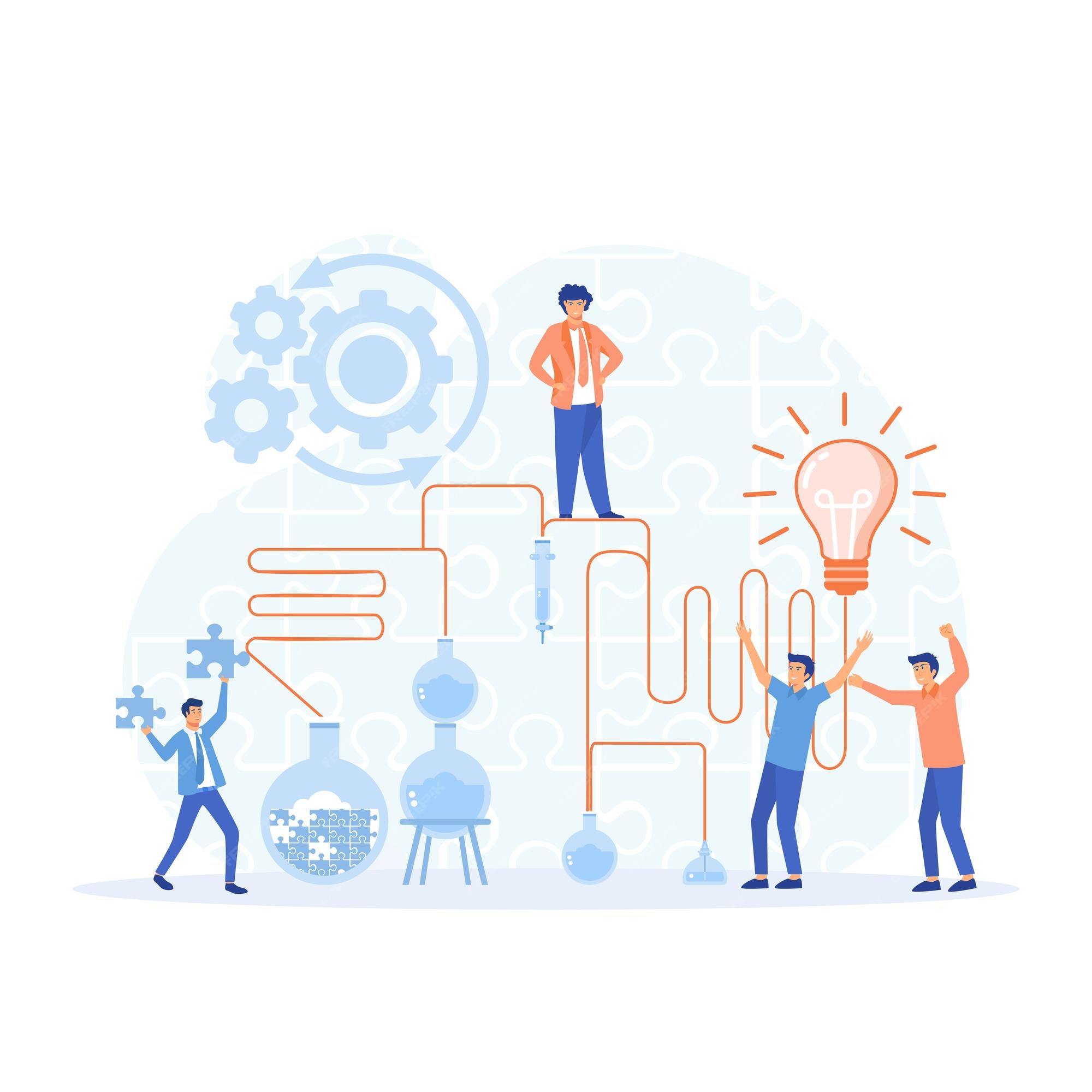 Premium Vector | Brainstorming, business concept for teamwork, finding ... Premium Vector | Brainstorming, business concept for teamwork, finding ...