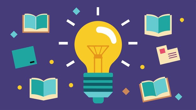 A bright lightbulb surrounded by a collage of photos representing the ... A bright lightbulb surrounded by a collage of photos representing the ...