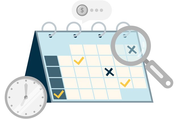 Premium Vector | Business calendar business presentation schedule ... Premium Vector | Business calendar business presentation schedule ...