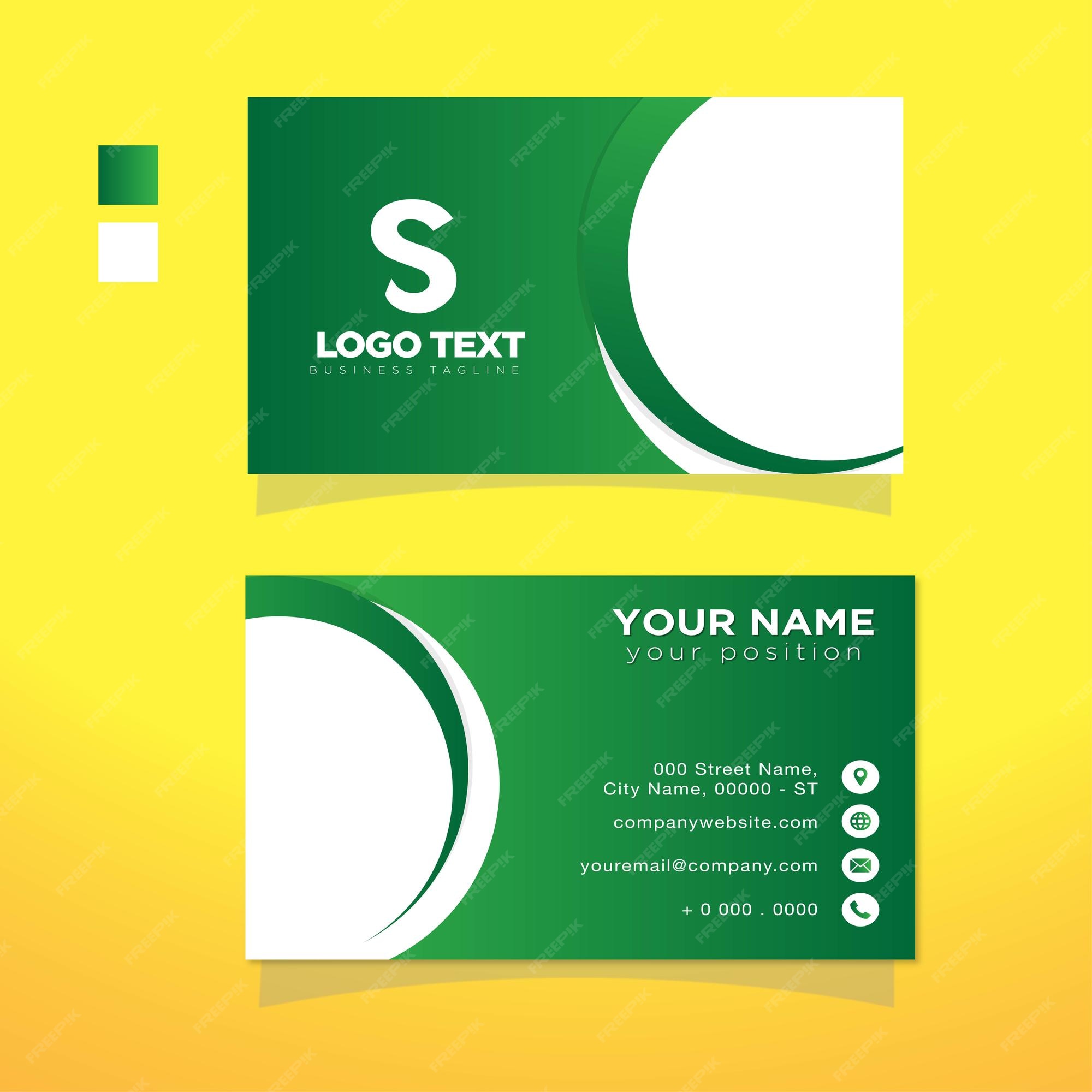 Premium Vector | Business card template Premium Vector | Business card template
