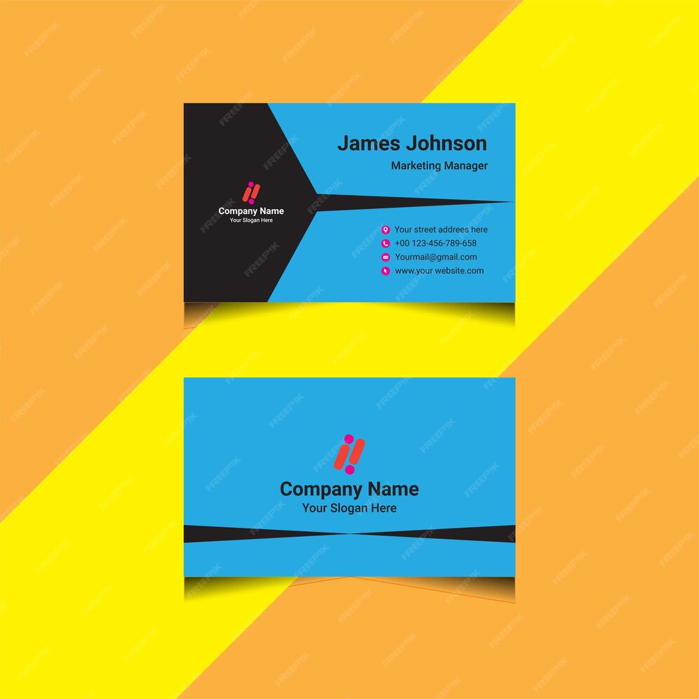 Premium Vector | Business card template Premium Vector | Business card template