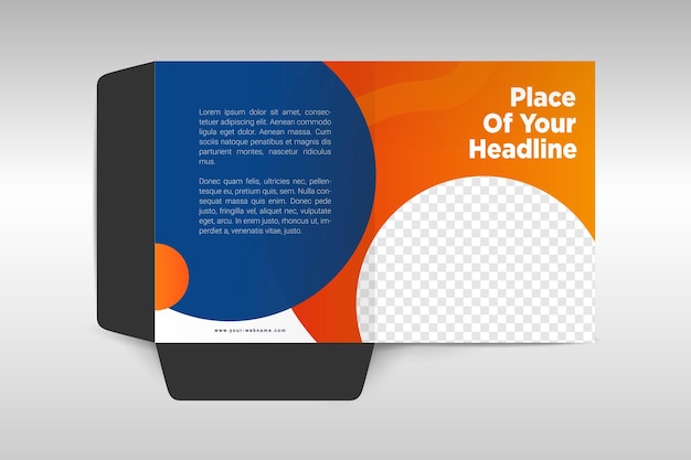 Premium Vector | Business Folder Design Template Premium Vector | Business Folder Design Template