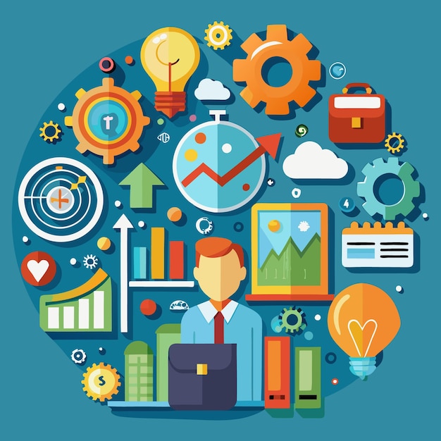 Business Growth Ideas Strategies Success | Premium AI-generated vector Business Growth Ideas Strategies Success | Premium AI-generated vector