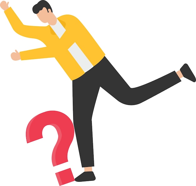Premium Vector | Business mistake Premium Vector | Business mistake