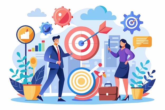 Premium Vector | Business motivation Finance target Solution searching ... Premium Vector | Business motivation Finance target Solution searching ...