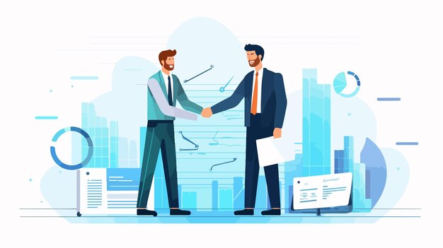 Business Partnership Handshake Agreement Success Collaboration Teamwork ... Business Partnership Handshake Agreement Success Collaboration Teamwork ...