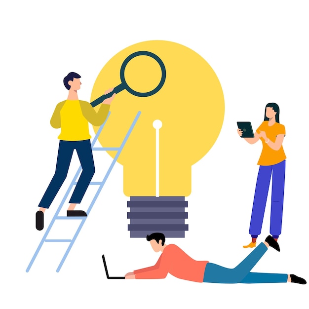 Premium Vector | Business people working together Teamwork concept ... Premium Vector | Business people working together Teamwork concept ...