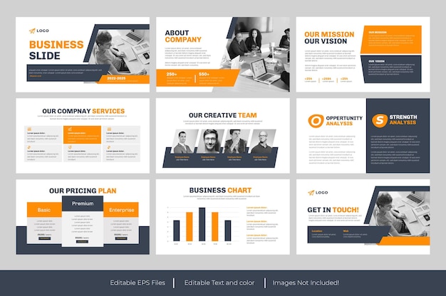 Premium Vector | Business Slide Powerpoint Presentation Premium Vector | Business Slide Powerpoint Presentation
