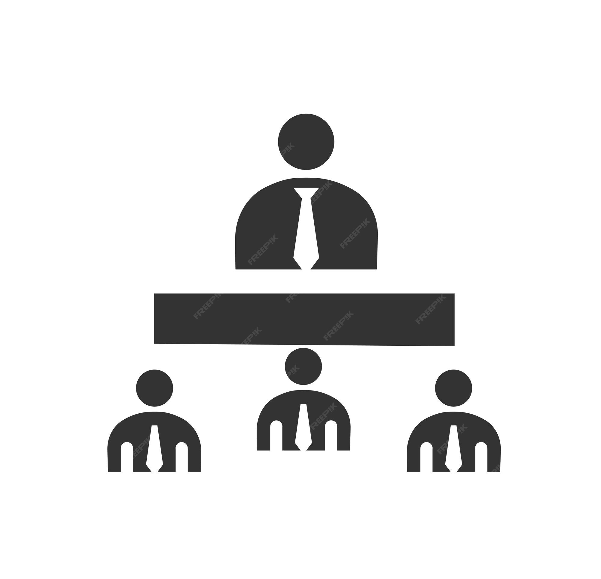 Premium Vector | Business structure icon Premium Vector | Business structure icon