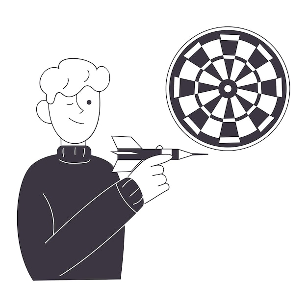 Premium Vector | Business Target Premium Vector | Business Target