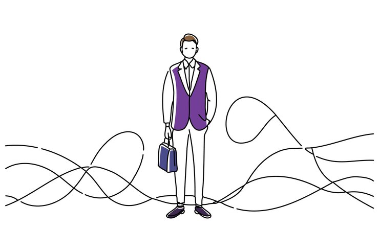 Premium Vector | Businessman having trouble making decisions about work ... Premium Vector | Businessman having trouble making decisions about work ...