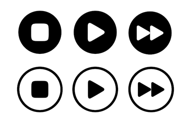 Premium Vector | Button Icon Vector Pack Premium Vector | Button Icon Vector Pack