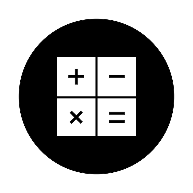 Premium Vector | Calculator icon vector Premium Vector | Calculator icon vector