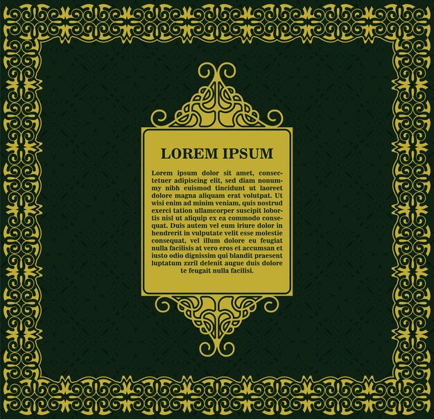 Premium Vector | Calligraphic square ornament frame lines Premium Vector | Calligraphic square ornament frame lines