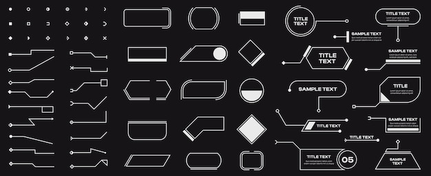 Premium Vector | Callout elements Text message boxes with arrows info ... Premium Vector | Callout elements Text message boxes with arrows info ...