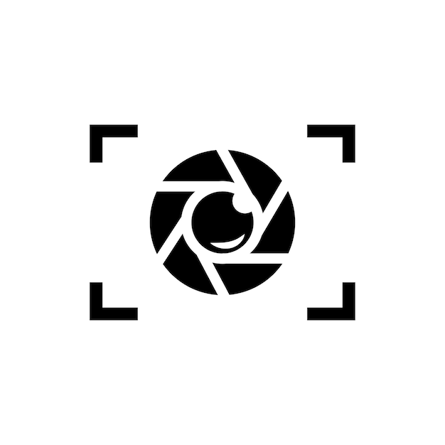 Premium Vector Camera Lens Icon Vector Design Illustration